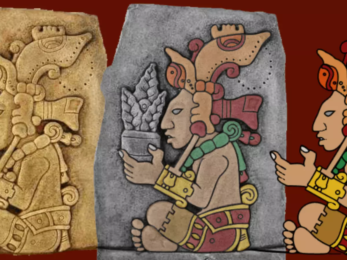 Maya koring god