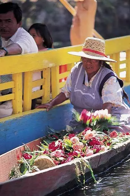 ספק ב-Xochimilco.