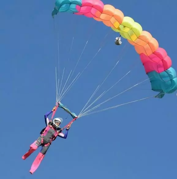 parachute in Cuautla