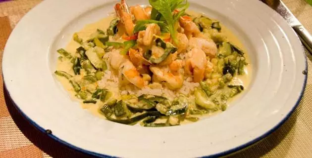 Resep: udang dina Calabaza Kembang saos fifu