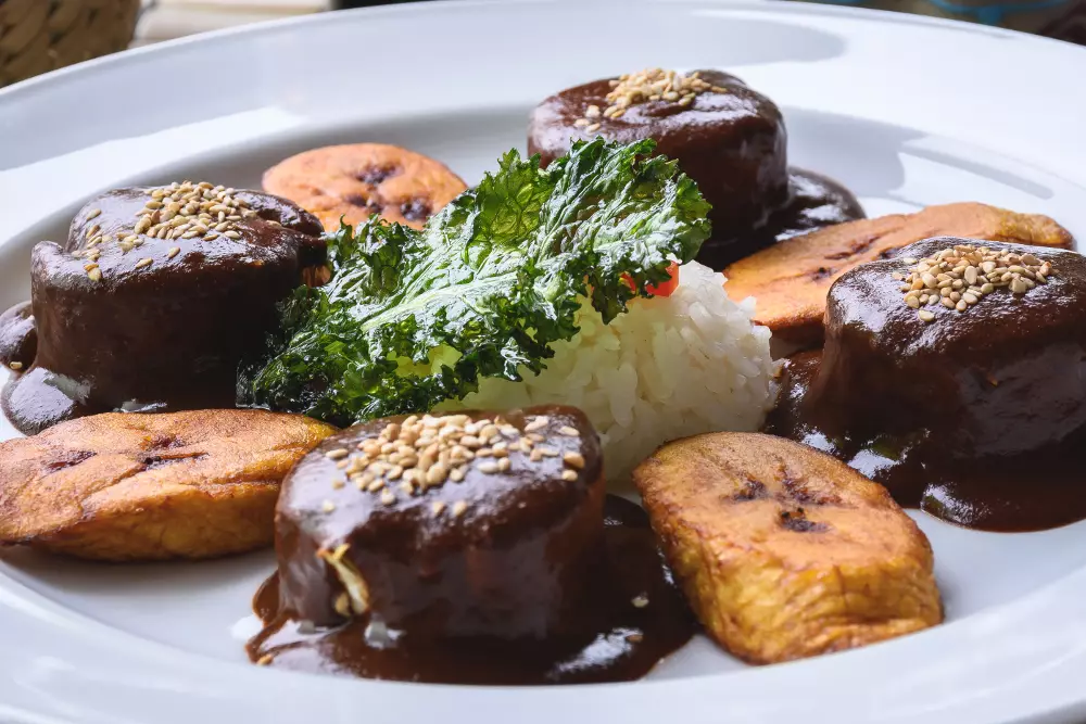 mole rolls from Xico, el Tajín