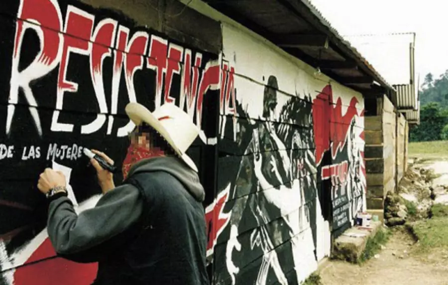 Banksy në Chiapas, Meksikë