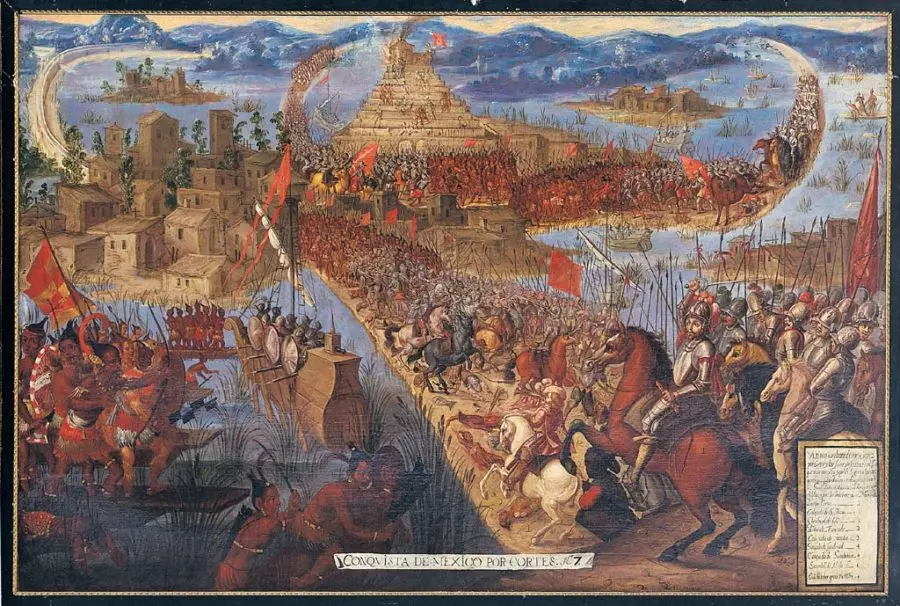 Caiguda de Tenochtitlán