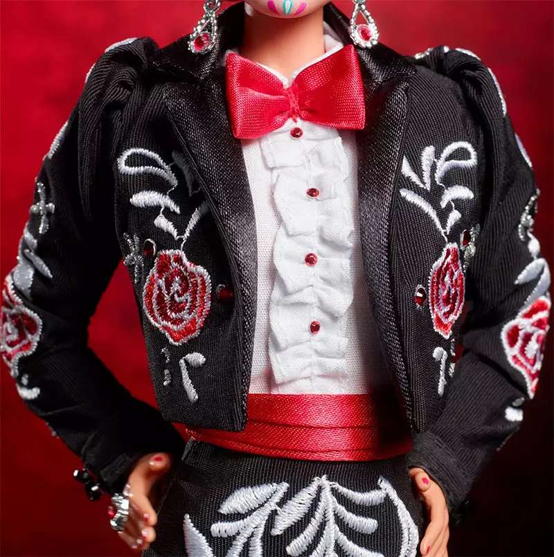 Barbie Day of the Dead x Benito Santos, déi éischt Editioun entworf vun engem Mexikaner