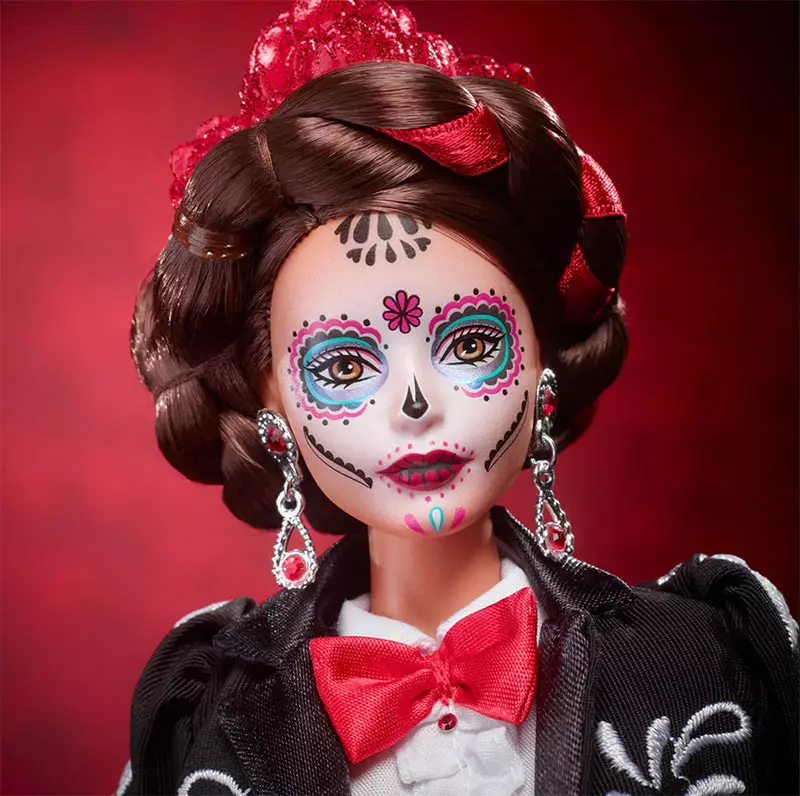 Barbie Makeup Day of the Dead 2022