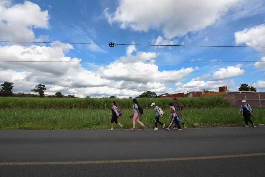 San Rafael Guízar pilgrims Veracruz