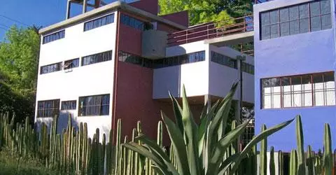 Diego Rivera ma Frida Kahlo House-Study Museum, i San Ángel.