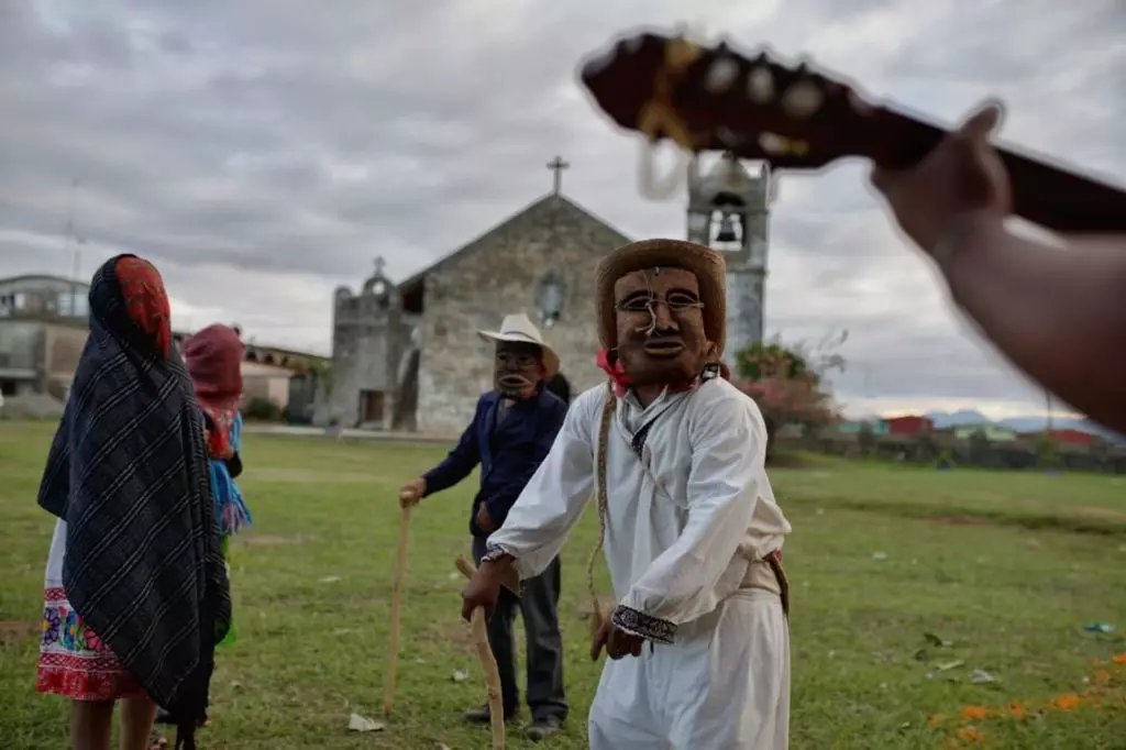 Nagsisimula ang Xantolo sa mga komunidad ng Huasteca de Hidalgo 12323_11