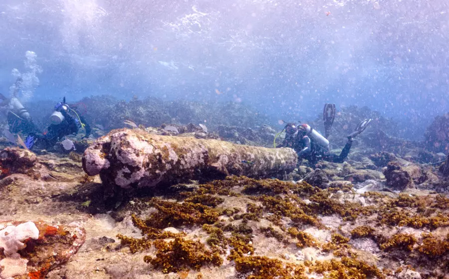 مانويل بولانكو: آثار حطام سفينة تعود إلى أكثر من 200 عام في مياه كوينتانا رو 14582_2