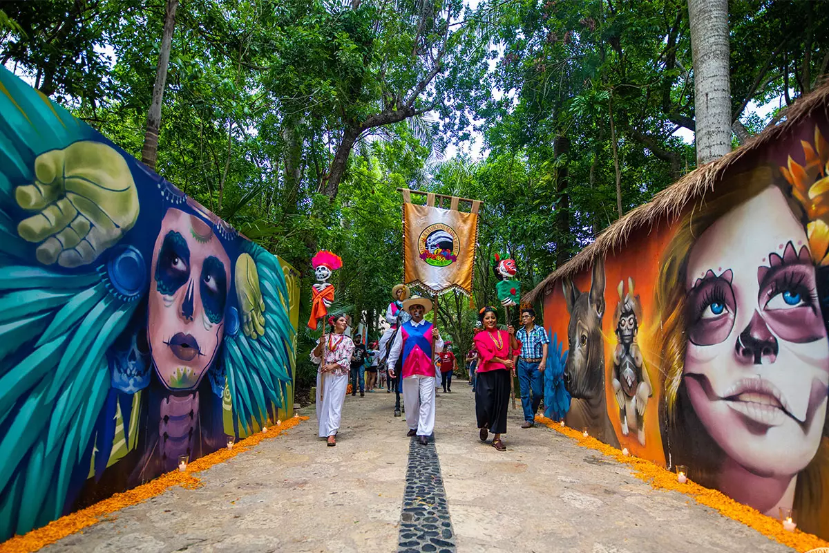 Festival of Life and Death Traditions Xcaret 2021