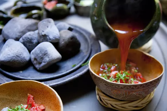 Kamenný vývar, gastronomický zázrak Chinantec