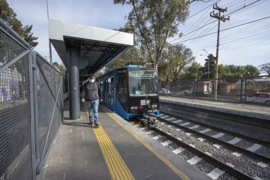 รถไฟฟ้ารางเบาจะมีรถไฟขบวนใหม่ที่จะเดินทางในเส้นทางTaxqueña-Xochimilco 16482_2