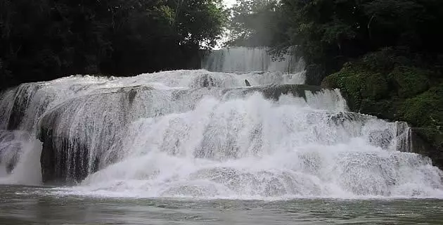 Busilhá vízesés (Chiapas) fifu