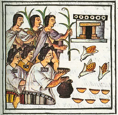 Dewa jagung ing donya pra-Hispanik 16643_5