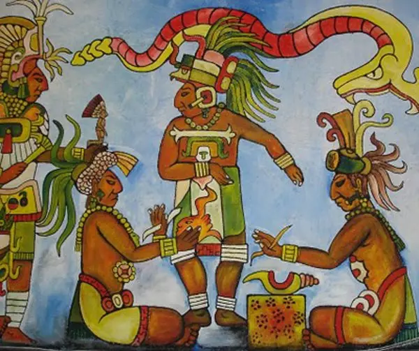 Ọwụwa anyanwụ na ọdịda anyanwụ nke ndị Maya 16959_4