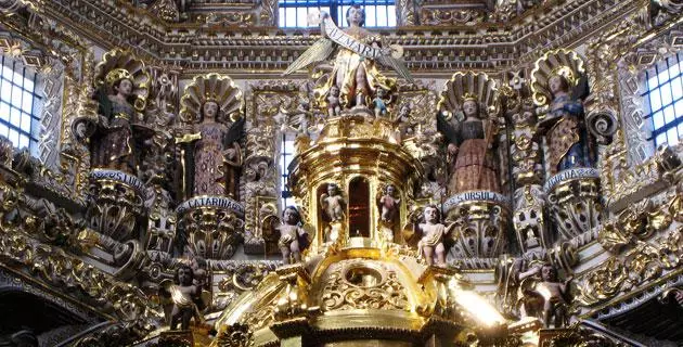 La Chapelle du Rosaire, dans la ville de Puebla fifu