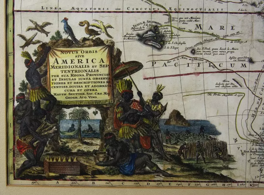 Диаграммаи ҷаҳон, коллексияи картографии Осорхонаи Франц Майер 17487_2