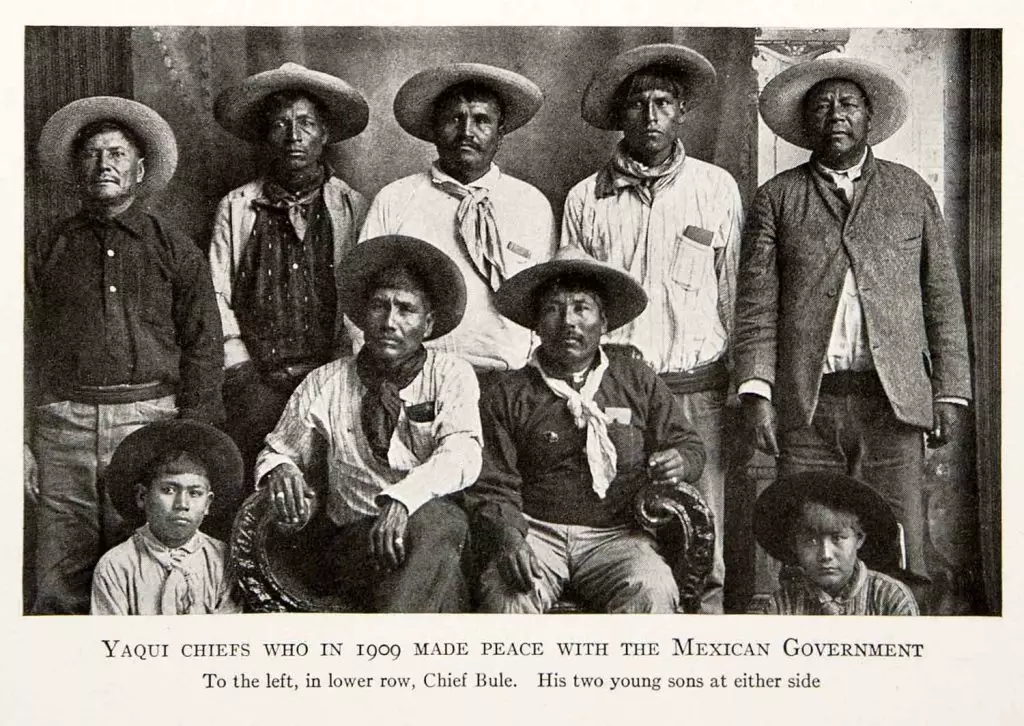 Yaquis aus Sonora: Exil während des Porfiriato 17585_5