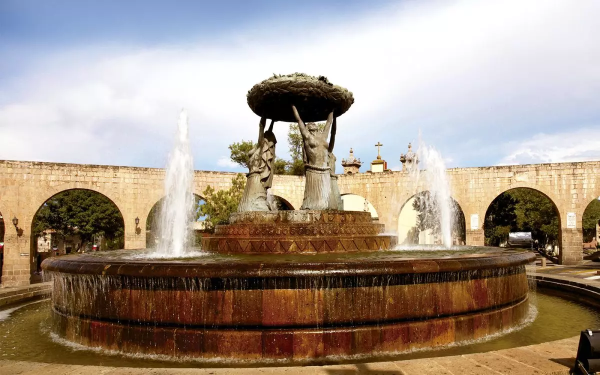 Fountain saka Tarascas