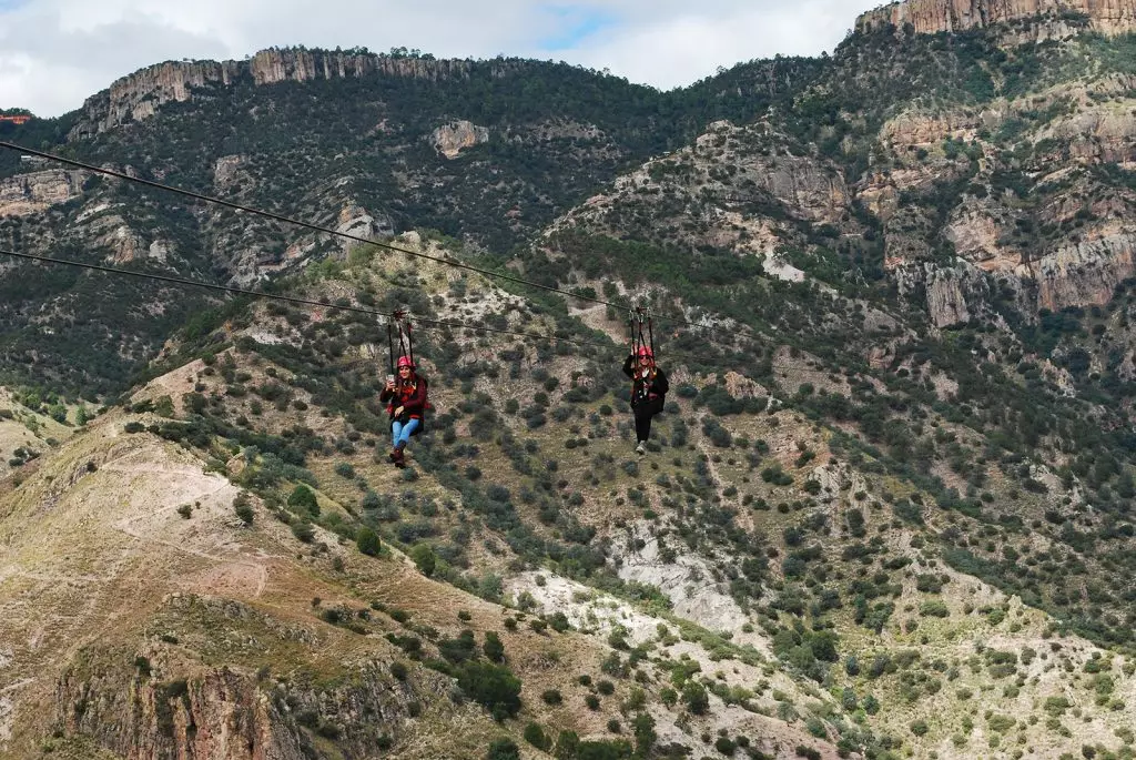 Iyo inonakidza Divisadero uye iyo Barrancas del Cobre Adventure Park 18294_7