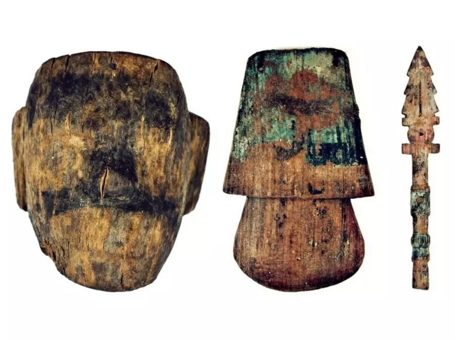 Rescaten 2,500 objectes asteca de fusta submergits al Temple Major 184_7