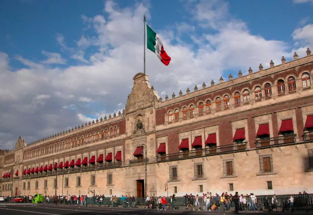 Het paleis van Moctezuma dat nu het nationale paleis is 18575_5