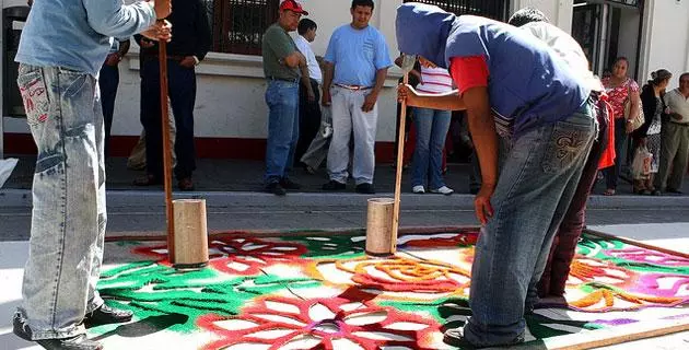 Sanaa ya kitamaduni katika miji ya Mexico fifu