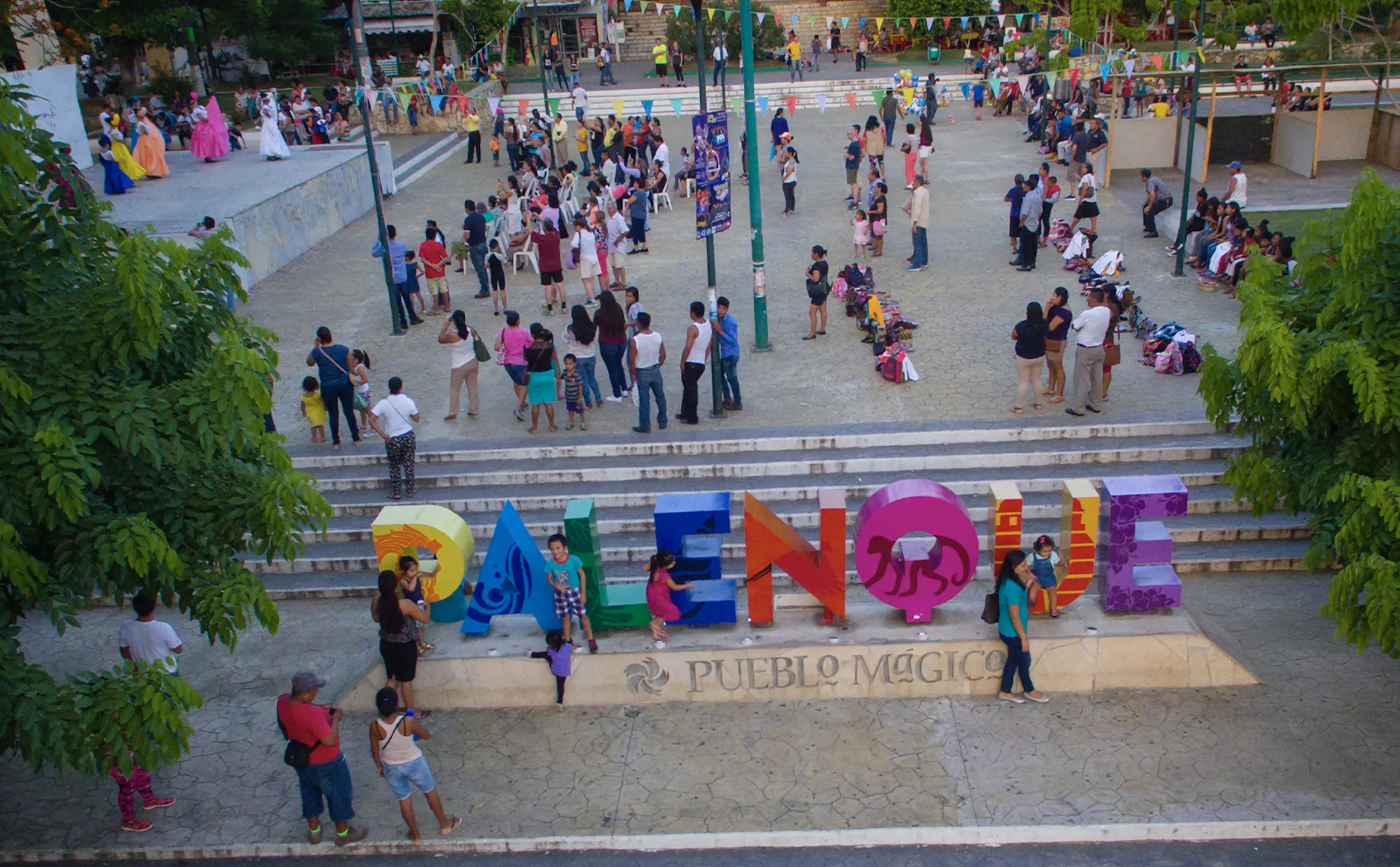 Palenque, töfrandi bæir Chiapas