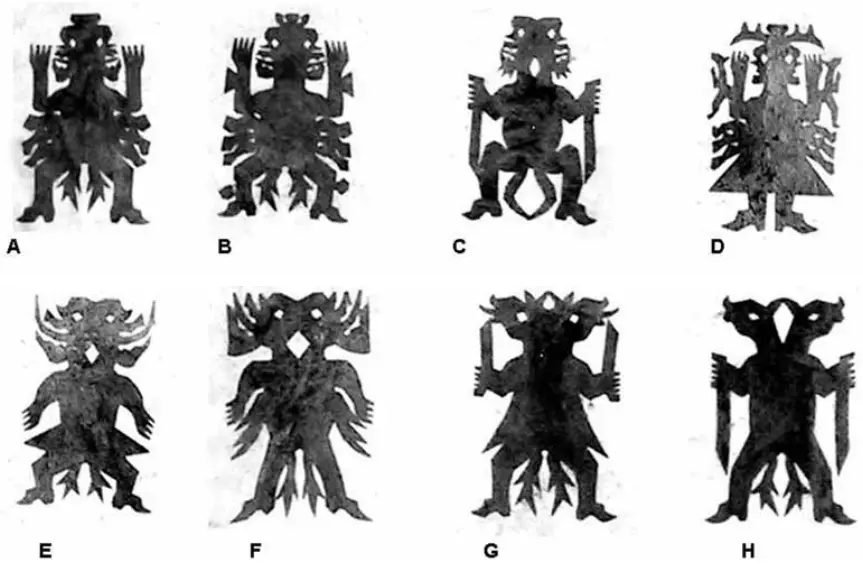 Nzahki, dæmoniske væsener, som Otomi taler med 19949_2