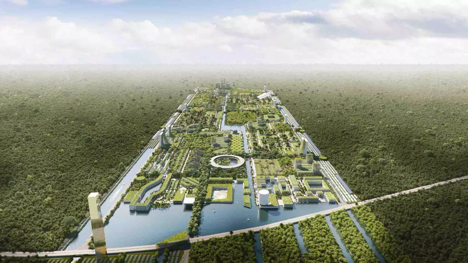 Sellest saab Smart Forest City, Cancun, ökoloogiliselt jätkusuutlik linn