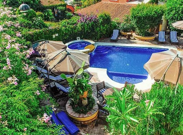 Хотели во Мексико со спектакуларни градини 20278_9