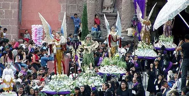 Guanajuato fifu-da mukaddes hepde baýramçylyklary