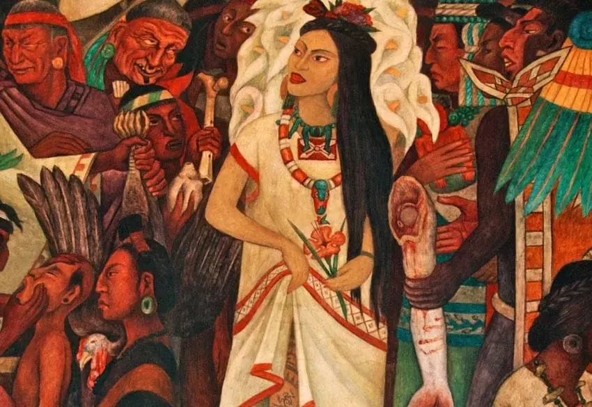 Pocahontas اور Malinche، ان کی مماثلت کے باوجود، ایک کو پیار کیا جاتا ہے اور دوسرے کو حقیر سمجھا جاتا ہے۔ 20817_2