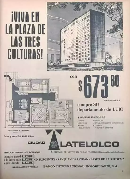 Nonoalco Tlatelolco Housing Complex: en stad i staden 20943_3