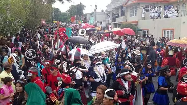 Carnivals an CDMX 2019 nach féidir leat a chailleann 21176_2