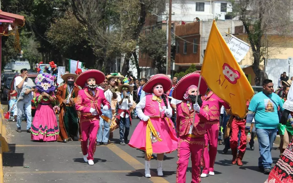 Carnivals an CDMX 2019 nach féidir leat a chailleann 21176_4