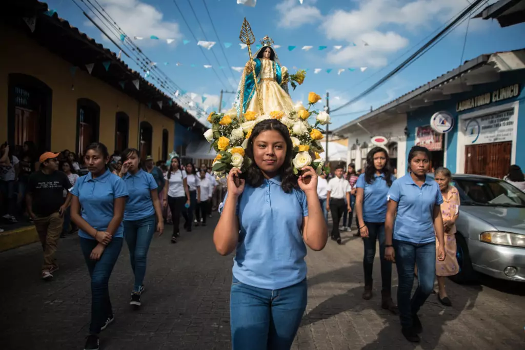 Ieu kumaha salametan tina Virgin of Asumsi ieu cicing di Teocelo Veracruz 21587_2