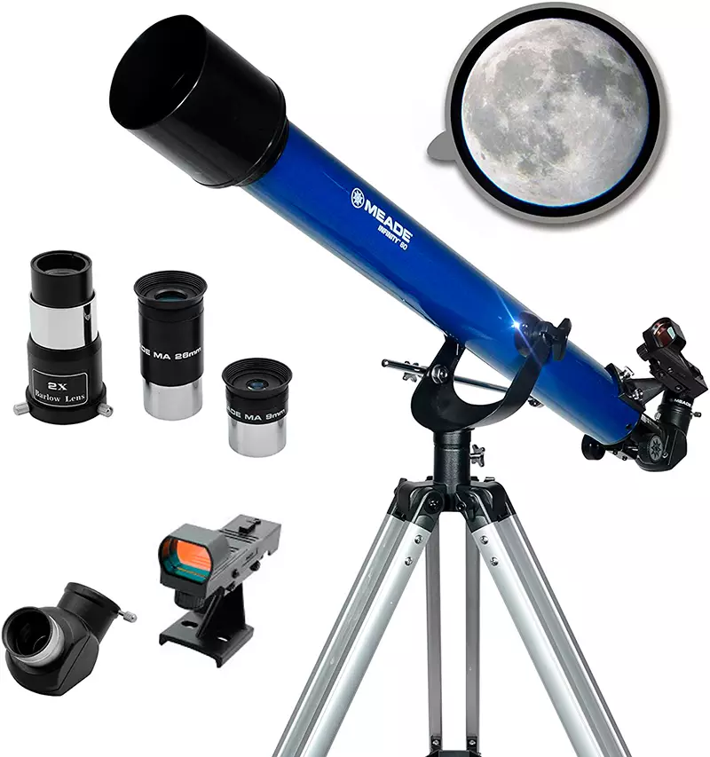 กล้องโทรทรรศน์ที่ดีที่สุดเพื่อดูดาวอย่างมืออาชีพ