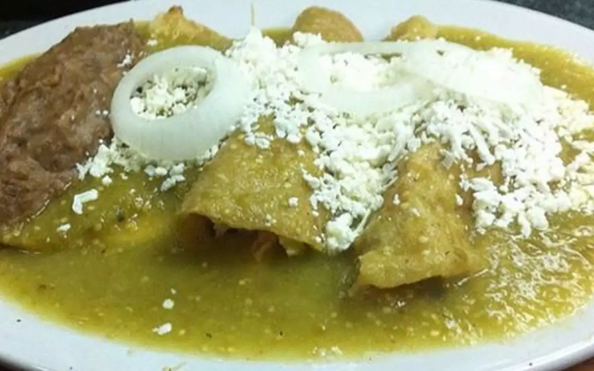 Enchilada hijau