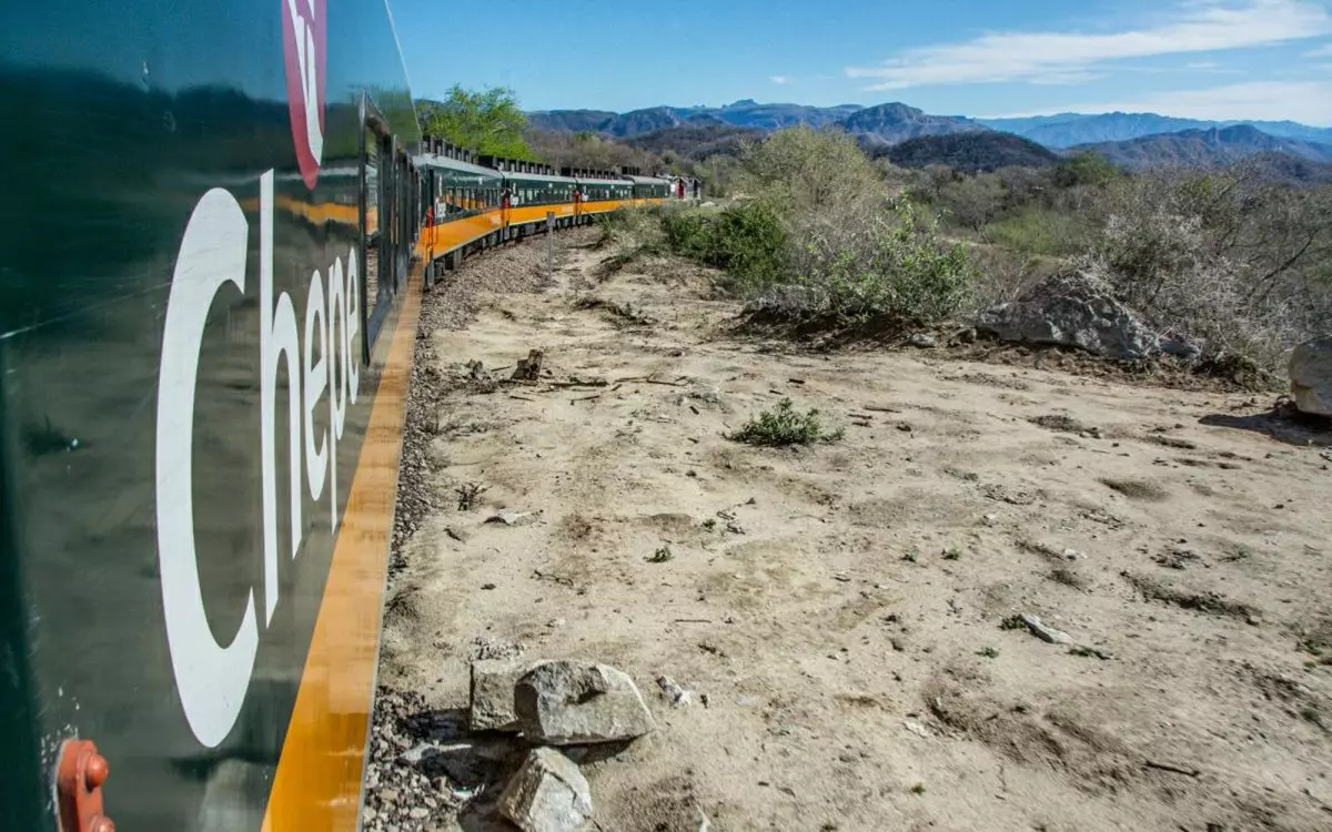 メキシコで最高の列車の 1 つ、エル チェペ