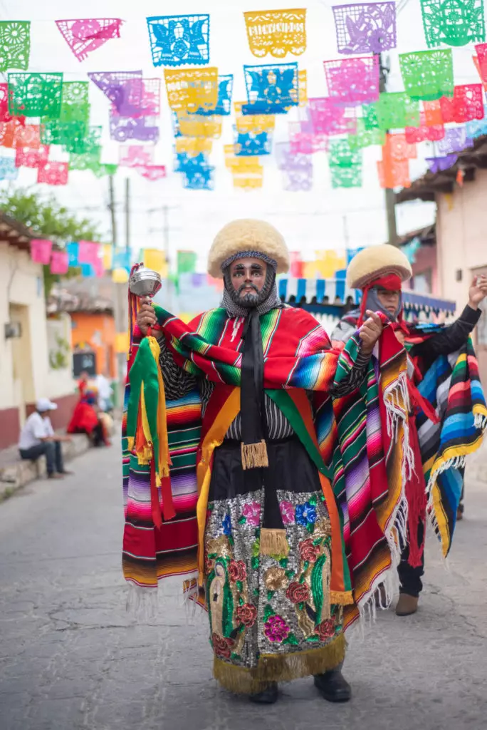 Aprann sou lejand parachicos yo, dansè Fiesta Grande de Chiapa de Corzo 23694_4