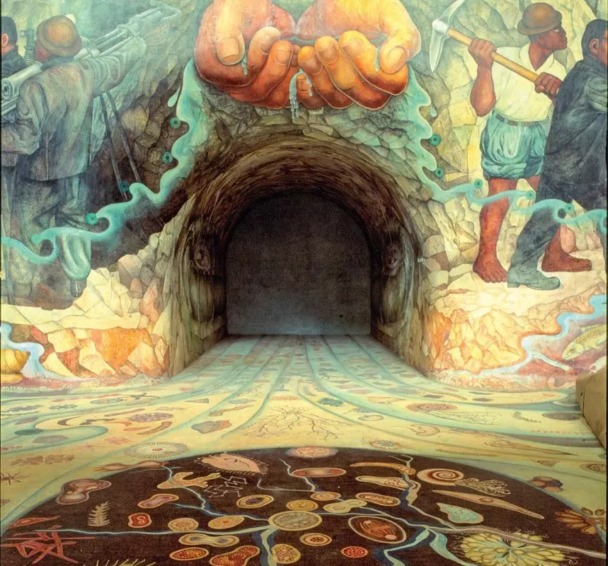 Panggonan ngendi sampeyan bisa ndeleng karya Diego Rivera 23756_3