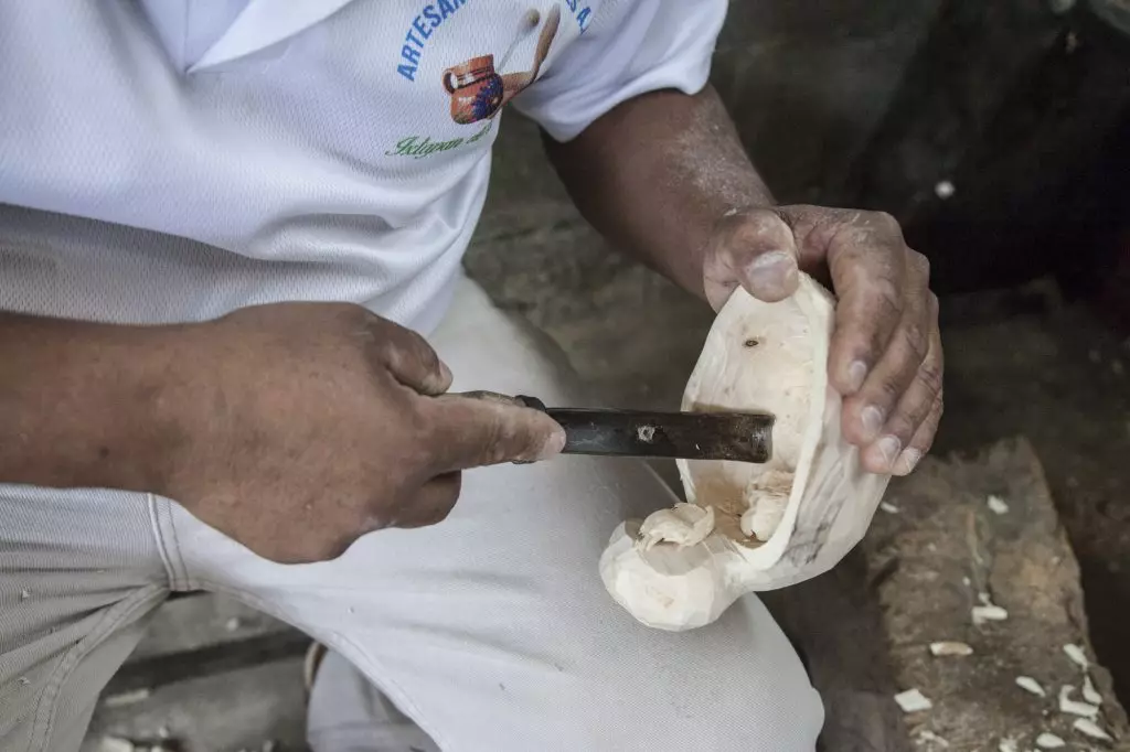 Lernen Sie die Gemeinde in Ixtapan de la Sal kennen, wo die Handwerker das Holz bearbeiten 23975_4