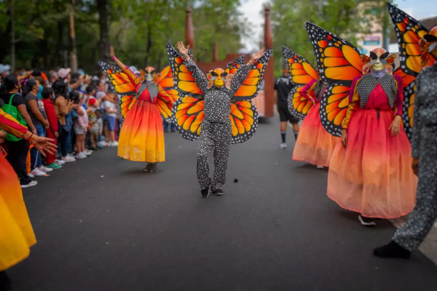 Video lan foto: iki minangka Hari Internasional Agung Parade Mati 2021 ing CDMX 24382_6