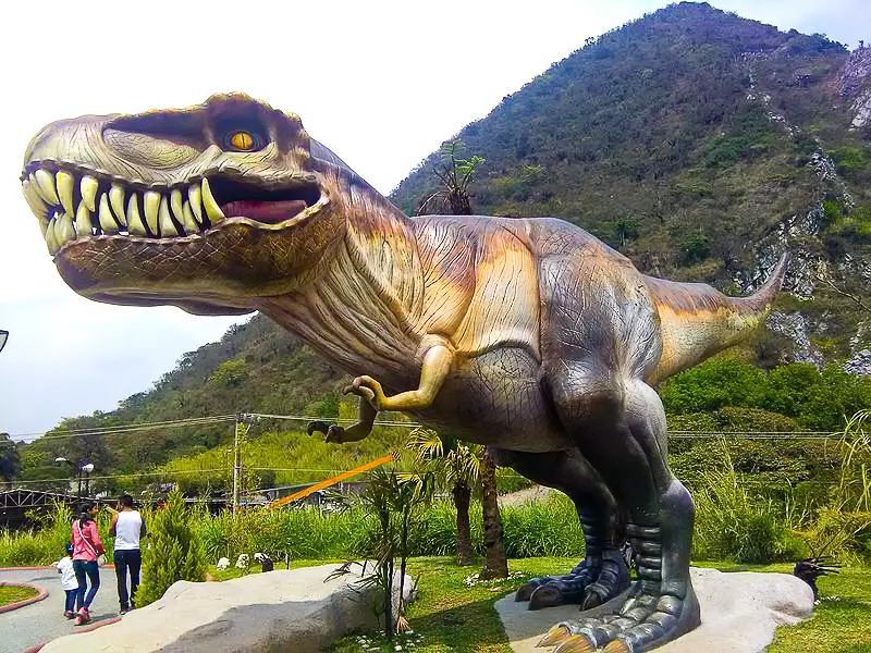 Dinosaŭroparko en Orizaba, Veracruz