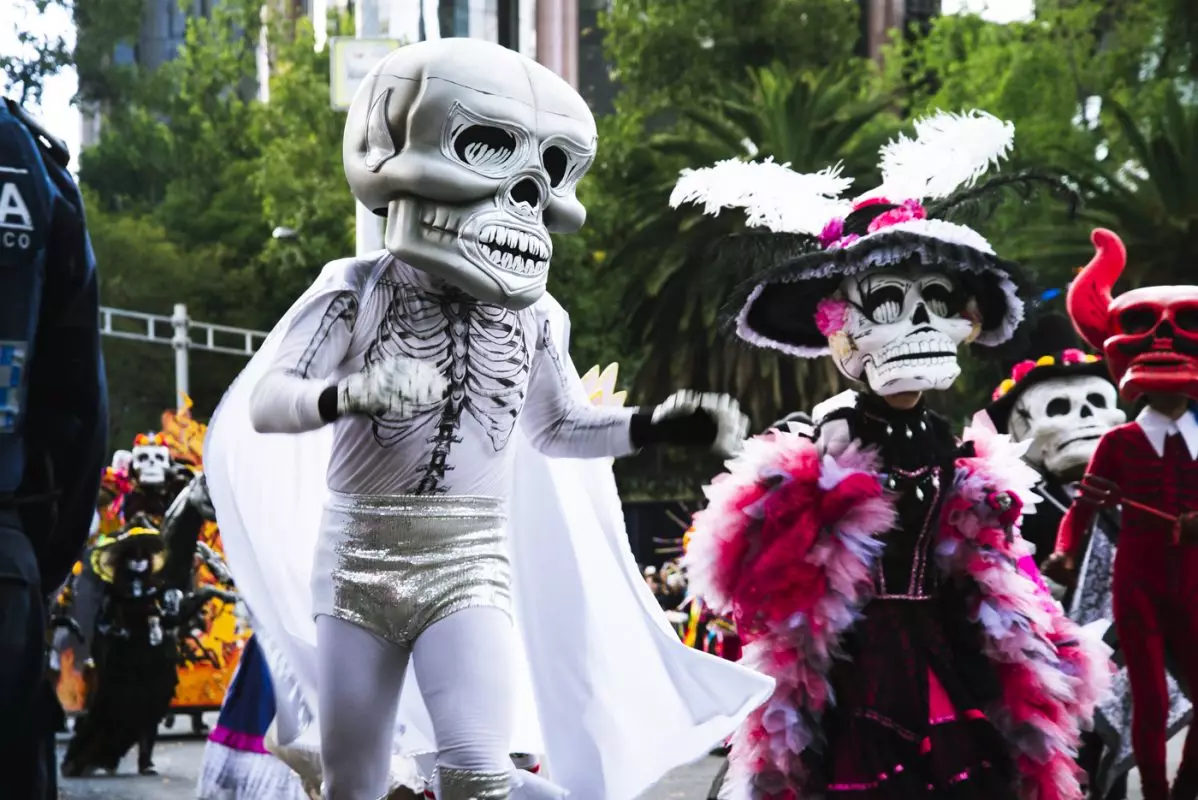 Mga larawan ng pinakamagandang sandali ng Day of the Dead Parade 2018 24664_11