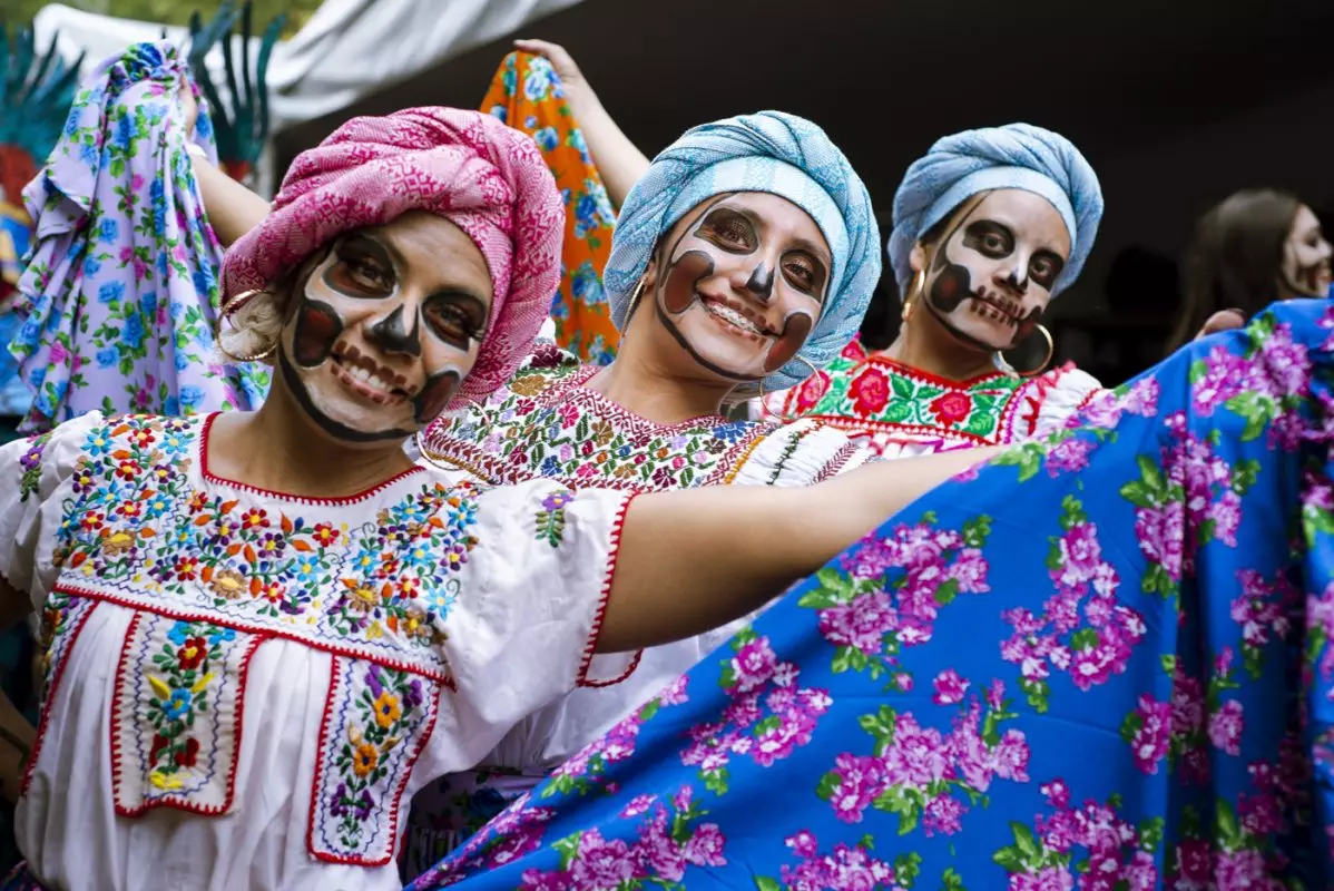 Mga larawan ng pinakamagandang sandali ng Day of the Dead Parade 2018 24664_2