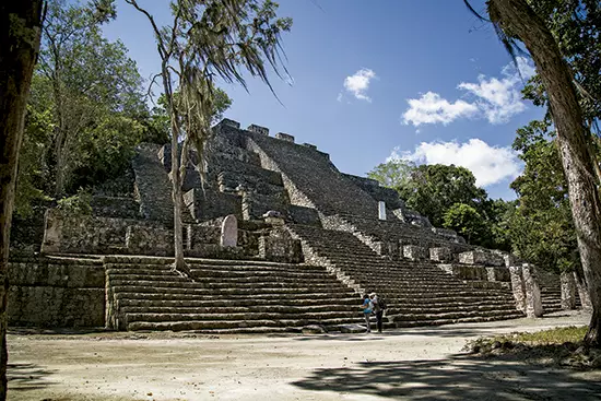 Calakmul arxeologik zonasi / Noma'lum Meksika arxivi