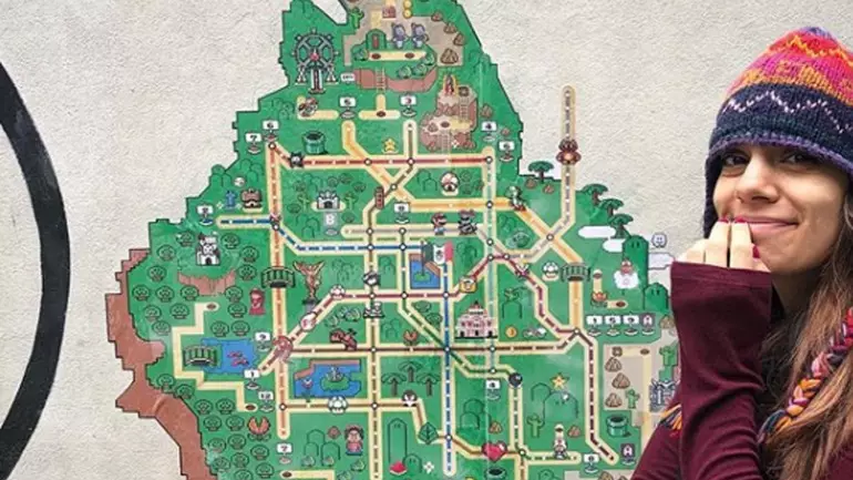 Mapa metra Mexico City inšpirovaná Mario Bros. 24709_3