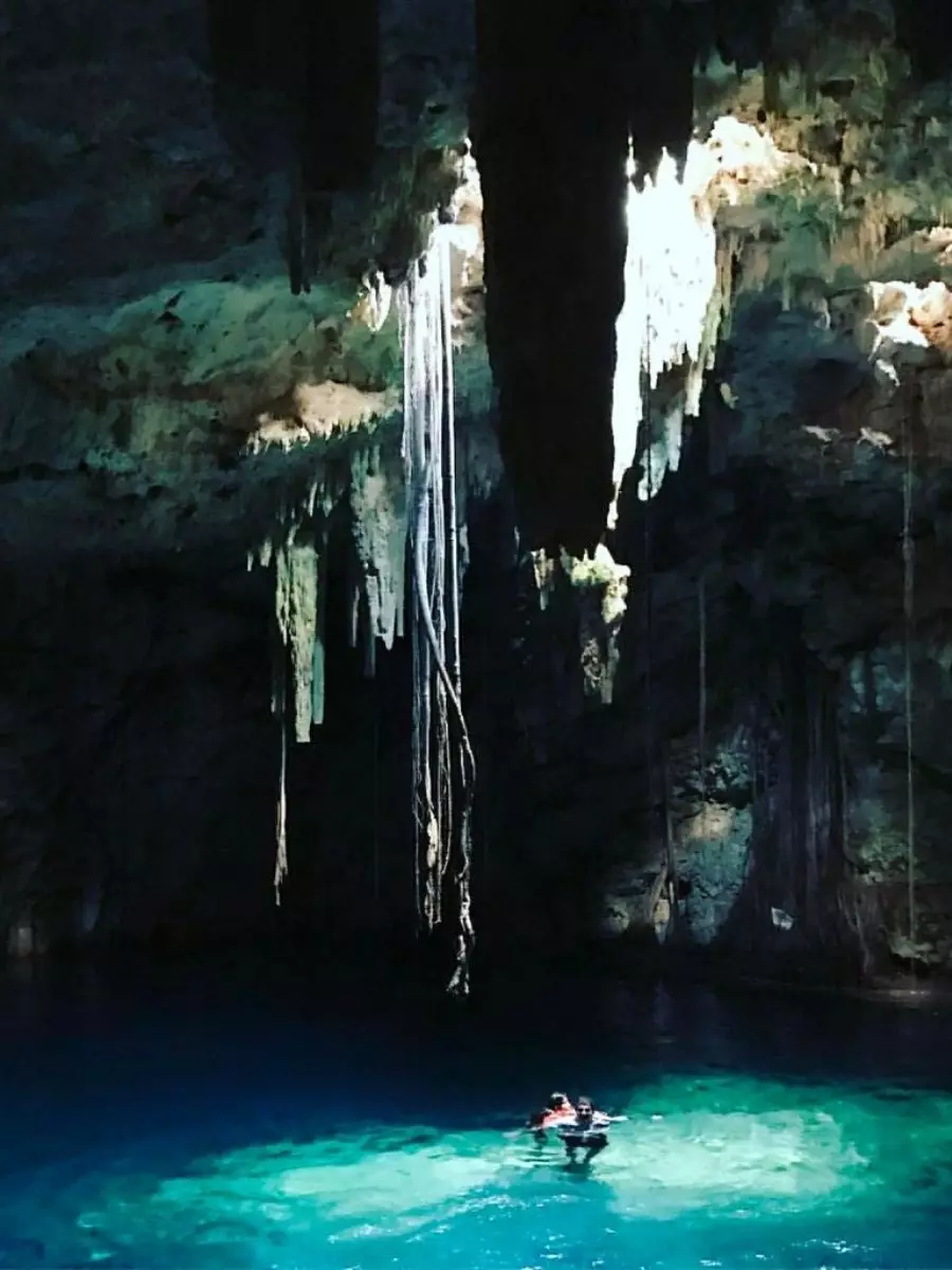 5 Cenotes gudaha Yucatan: Baadh webiyada dhulka hoostiisa mara ee Mayab 2497_11